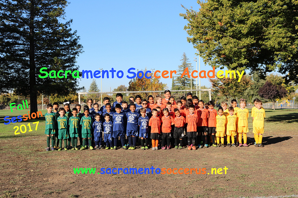 Sacramento Soccer Academy | Fall Session 2017 Photos